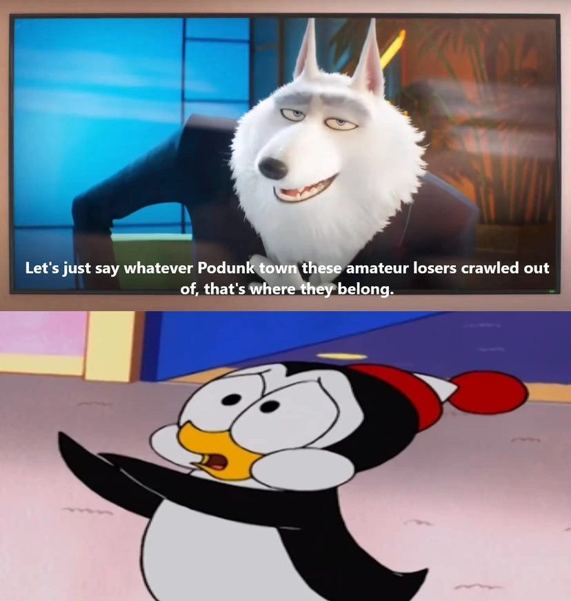 Jimmy Crystal insults Chilly Willy by MaxietheFox2005 (DeviantArt stuff ...