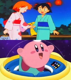 Kirby loves PokeShipping by MaxietheFox2005 (DeviantArt stuff) | Fan art Fun Wiki | Fandom