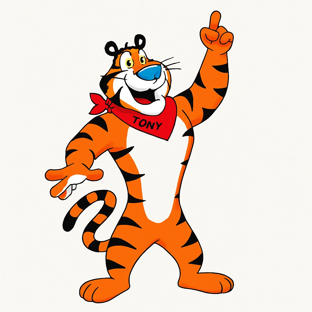 Tony the Tiger (Frosted Flakes Mascot) by mnwachukwu16 (DeviantArt ...
