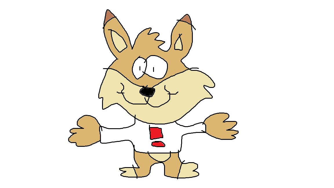 Bubsy Bobcat (Bruno Bozzetto style) (DeviantArt stuff) | Fan art Fun Wiki | Fandom