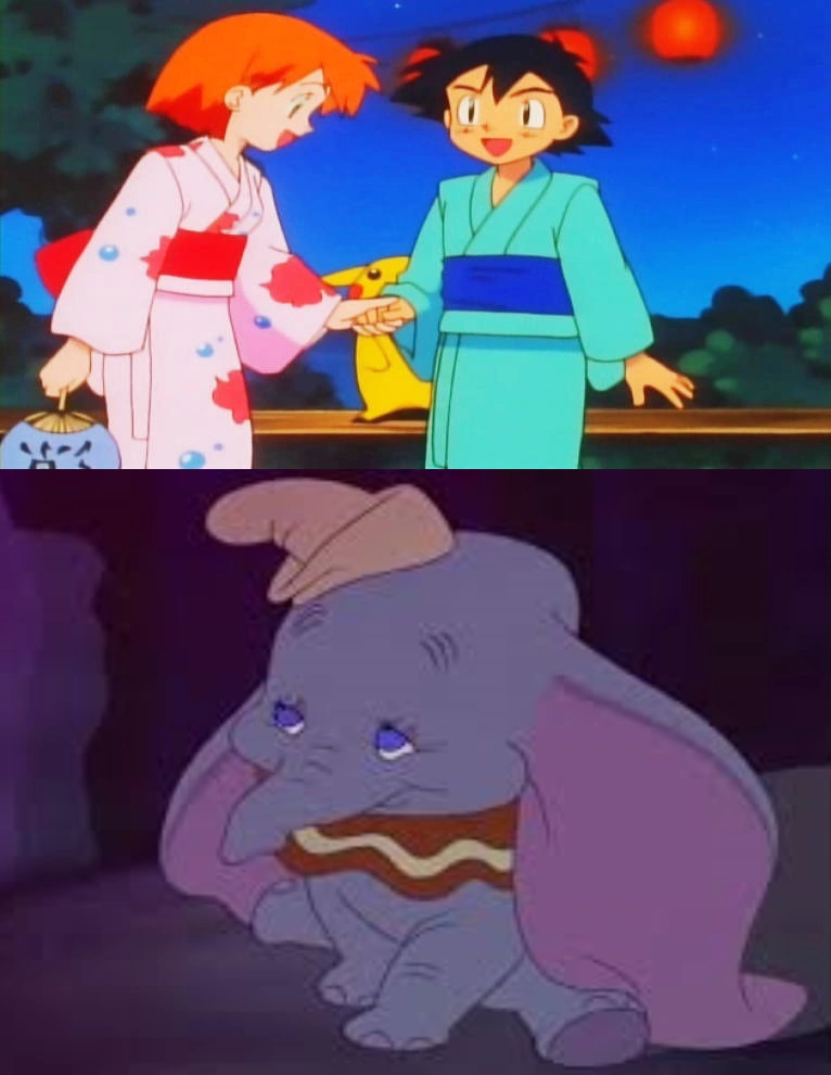 Dumbo loves PokeShipping by MaxietheFox2005 (DeviantArt stuff) | Fan art Fun Wiki | Fandom