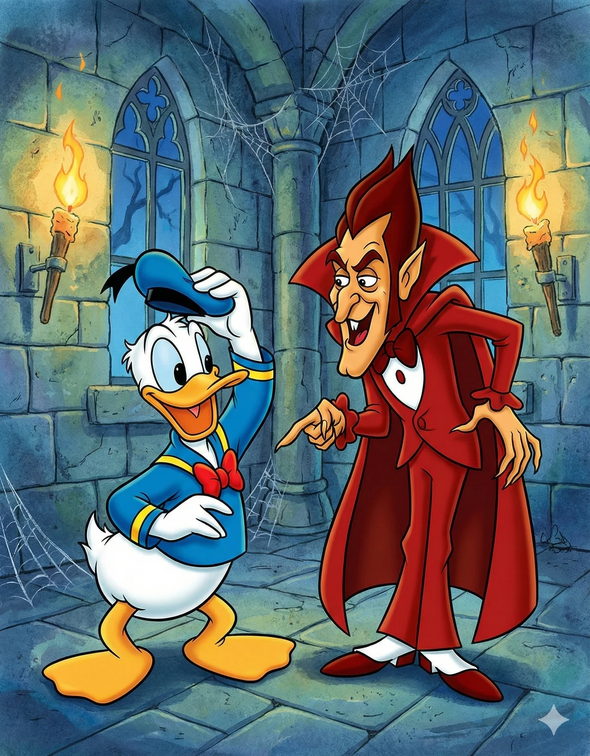 Donald Duck meets Count Chocula (Gemini) by MaxietheFox2005 (DeviantArt stuff) | Fan art Fun ...