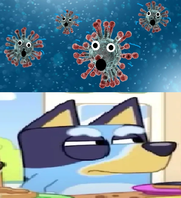 Bluey has had it with COVID-19 by Daniysusamigos (DeviantArt stuff ...