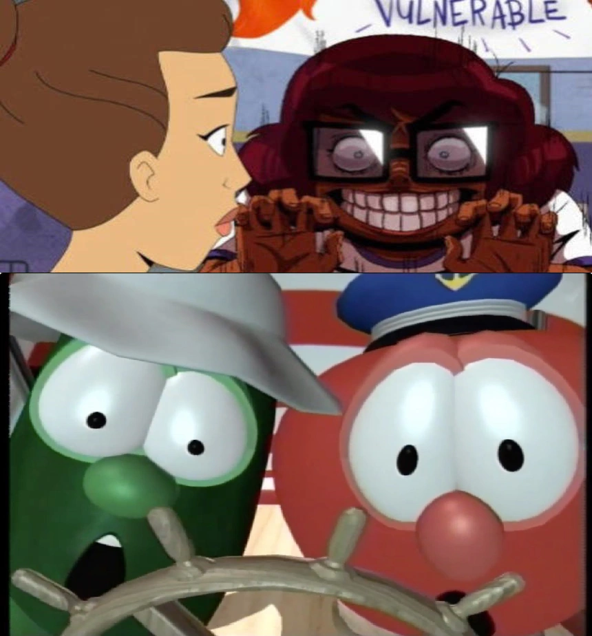 Bob and Larry are Scared of Scary Velma by MaxietheFox2005 (DeviantArt stuff) | Fan art Fun Wiki ...