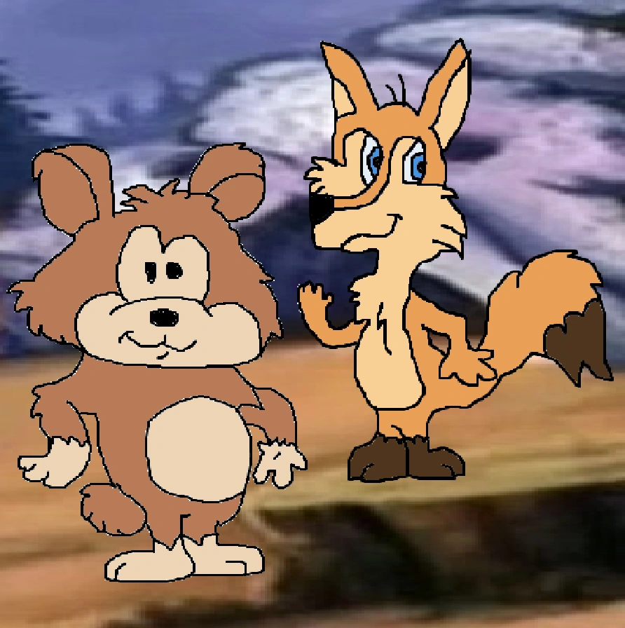 Buttons and Rusty by BraydenNohaiDeviant (DeviantArt stuff) | Fan art ...