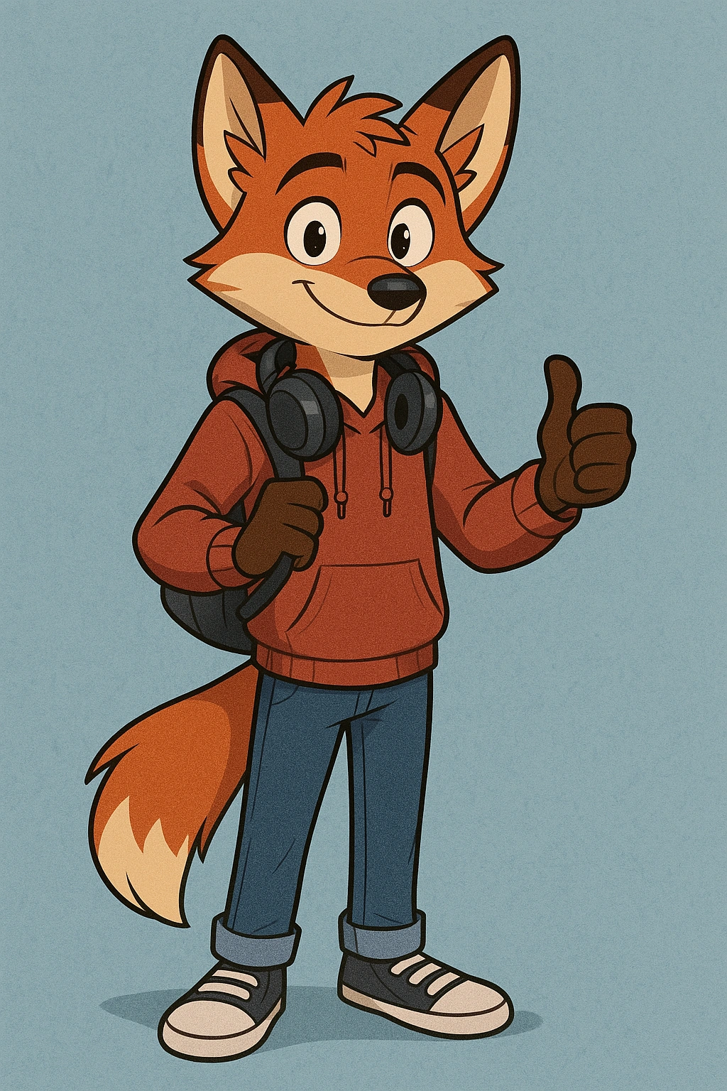 A fox teenager character (Copilot AI stuff) | Fan art Fun Wiki | Fandom