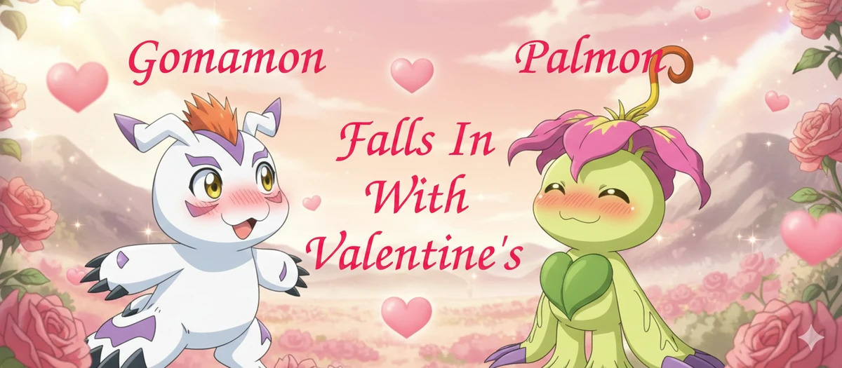 Gomamon Falls In Love With Palmon On Valentine's by timmybrisbyfan1925 ...