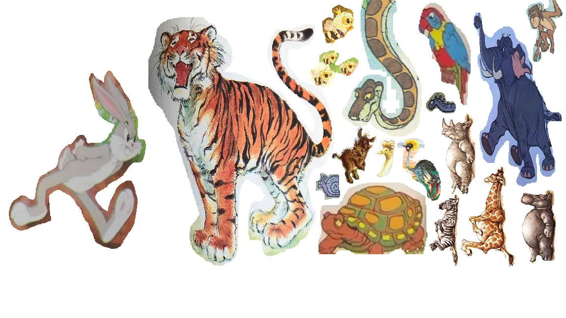 Brer Rabbit and Brer Tiger (Susan Nunes, Ju-Hong Chen, 1994) | Fan art ...