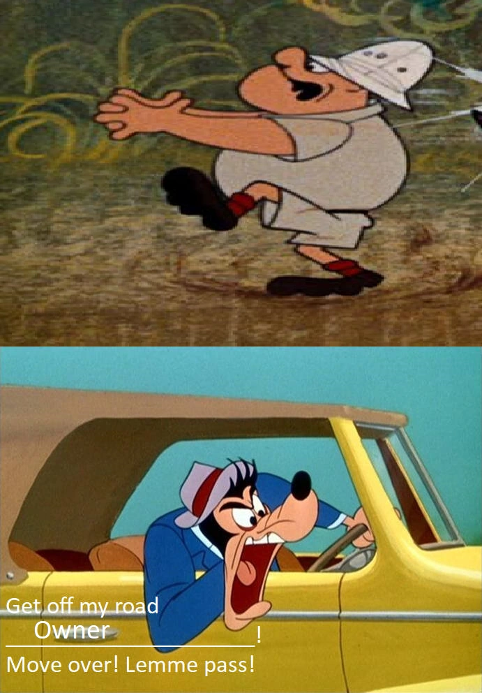 Goofy shouts at Tom's Owner (DeviantArt stuff) | Fan art Fun Wiki | Fandom