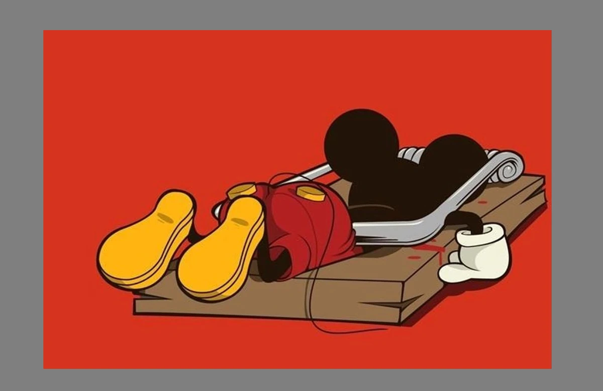 Apocalypse Museum Art Frame - Mickey Mouse is die (art STUFF) | Fan art ...