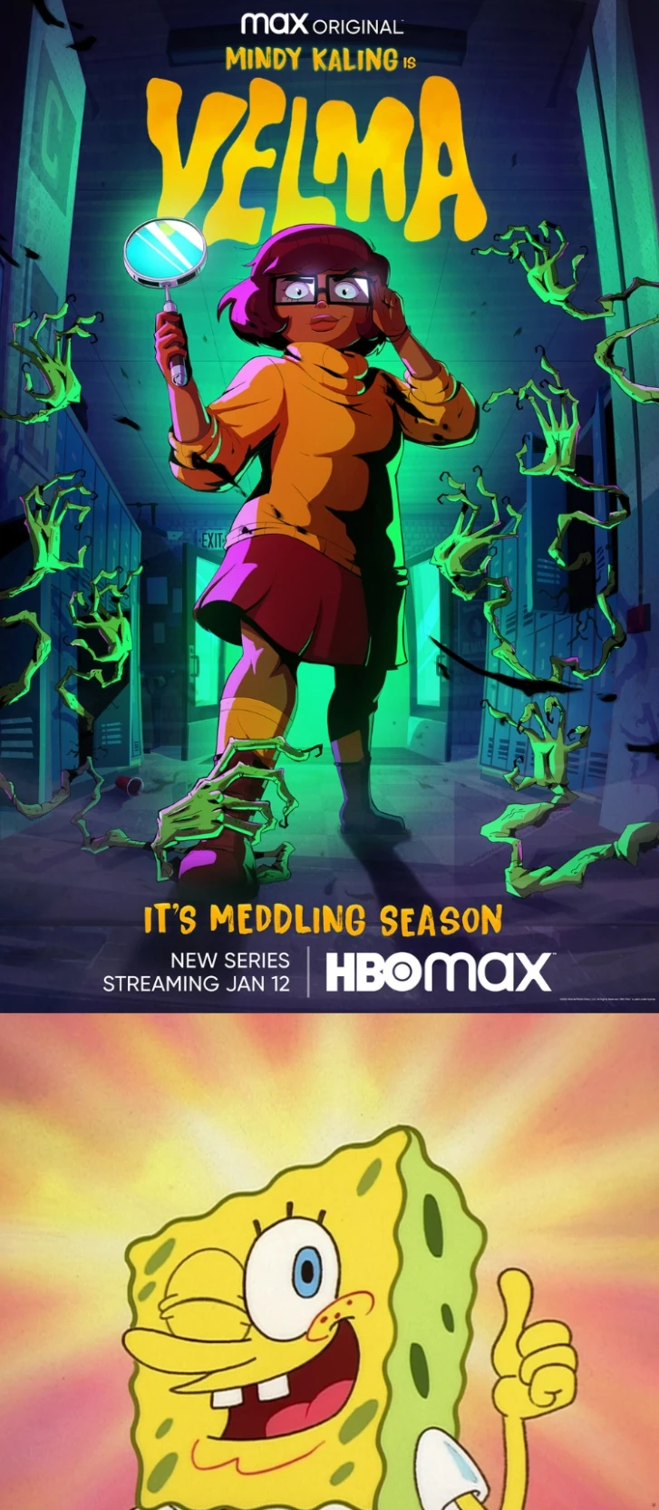 SpongeBob Likes Velma (2023) by Snjxjn (DeviantArt Stuff) | Fan art Fun ...