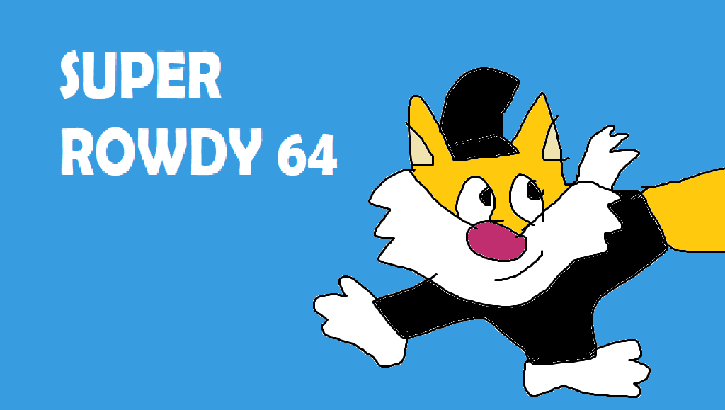 Super Rowdy 64 (art STUFF) | Fan art Fun Wiki | Fandom