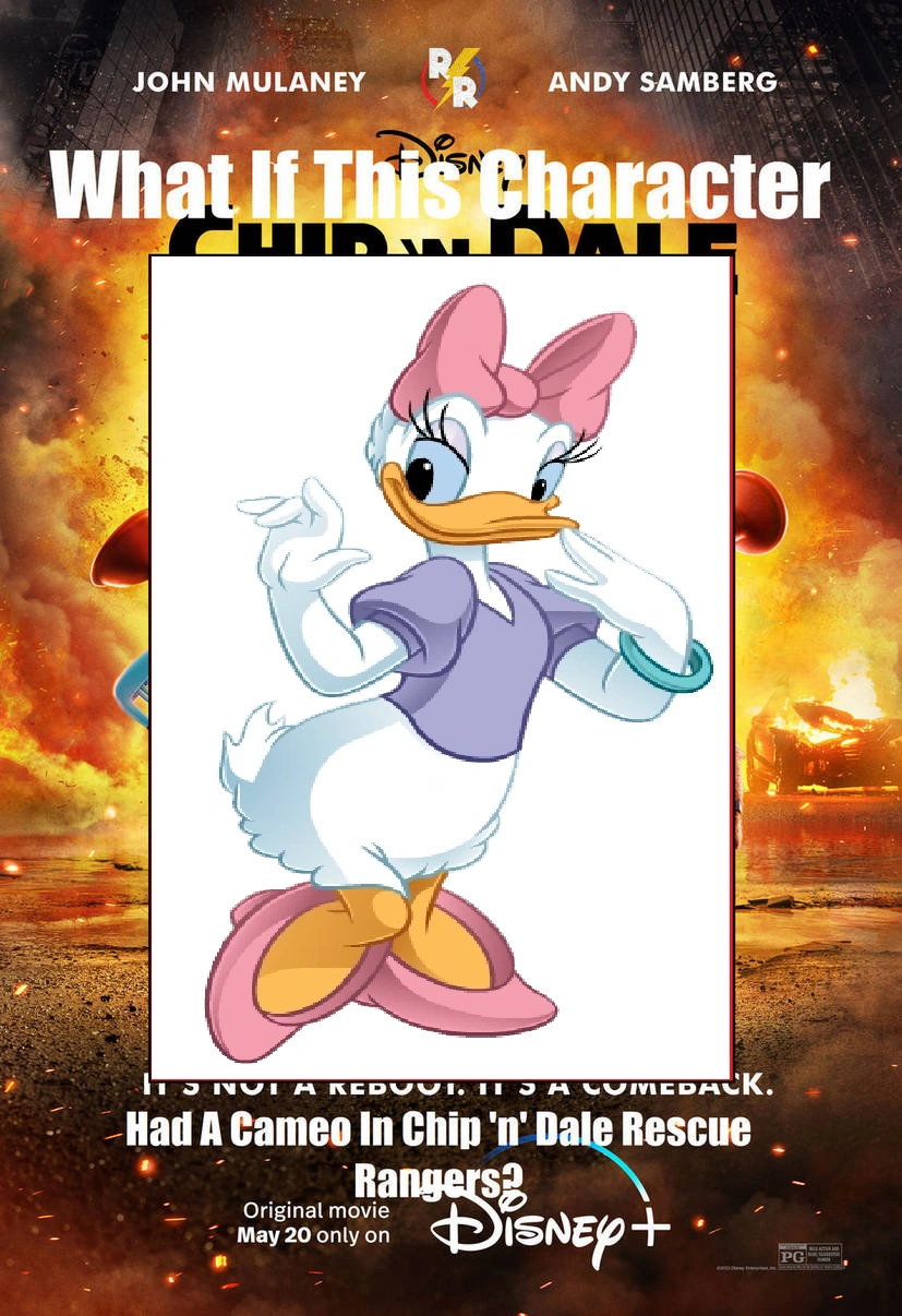 What if Daisy Duck made a cameo in CnDRR (DeviantArt stuff) | Fan art ...