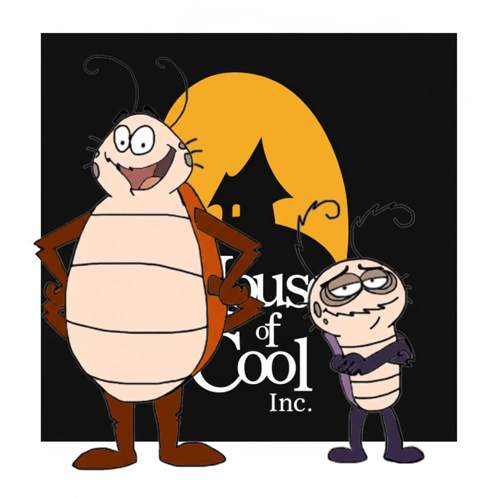Rube Roach and Reg Roach in House of Cool | Fan art Fun Wiki | Fandom