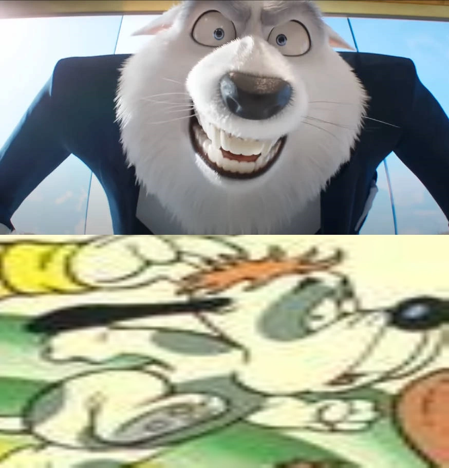 Droopy Dog Scared of Jimmy Crystal's Rage by MaxietheFox2005 ...