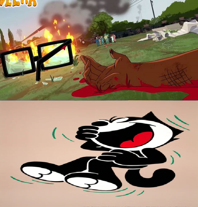Felix The Cat Laughs At 2023 Velmas Death By Maxiethefox2005