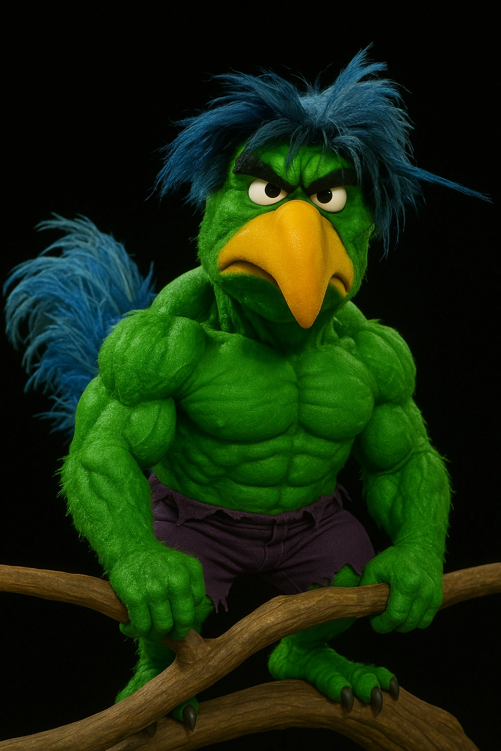 Hulk Mel Bird (Copilot AI stuff) | Fan art Fun Wiki | Fandom