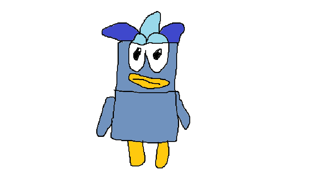 Mel Bird in style of Numberblock 2 (art STUFF) | Fan art Fun Wiki | Fandom