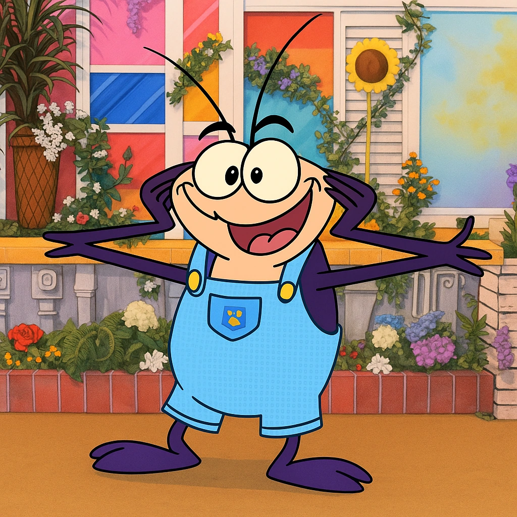 Reg Roach Wears Overalls (Imgtoimg.ai) | Fan art Fun Wiki | Fandom