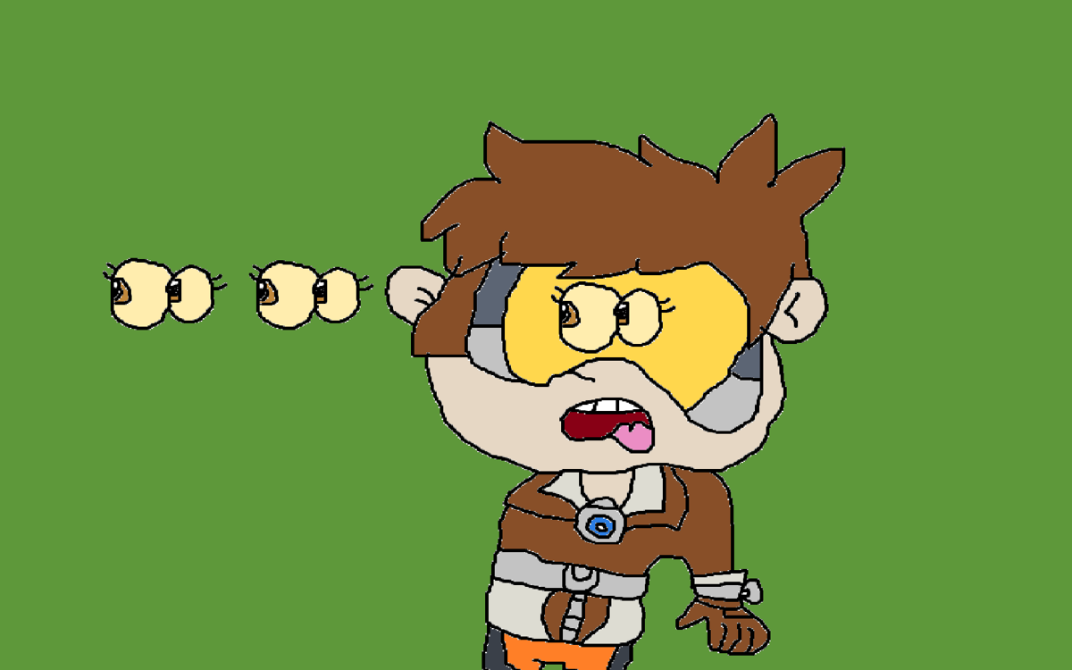 Tracer doing wildtake by SidabaTheToonLord (DeviantArt stuff) | Fan art ...