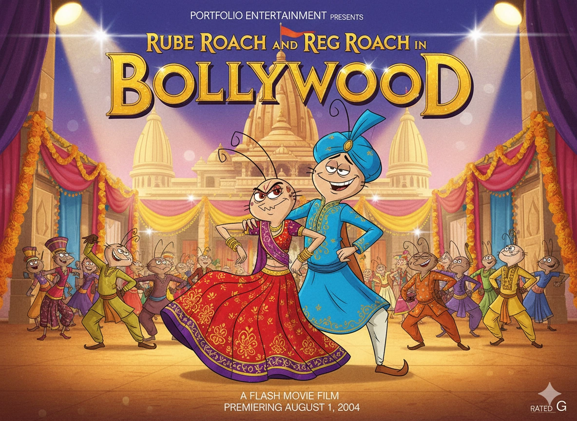 Portfolio Entertainment Presents Rube Roach and Reg Roach in Bollywood ...