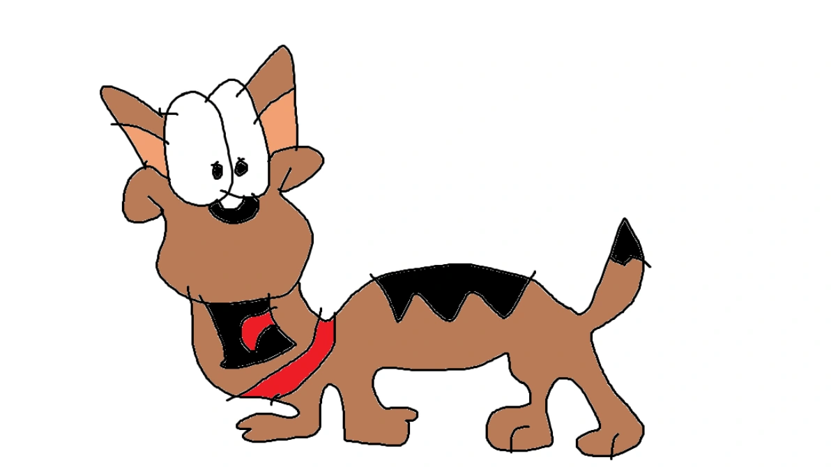 Rantanplan (Jim Davis style) (art STUFF) | Fan art Fun Wiki | Fandom