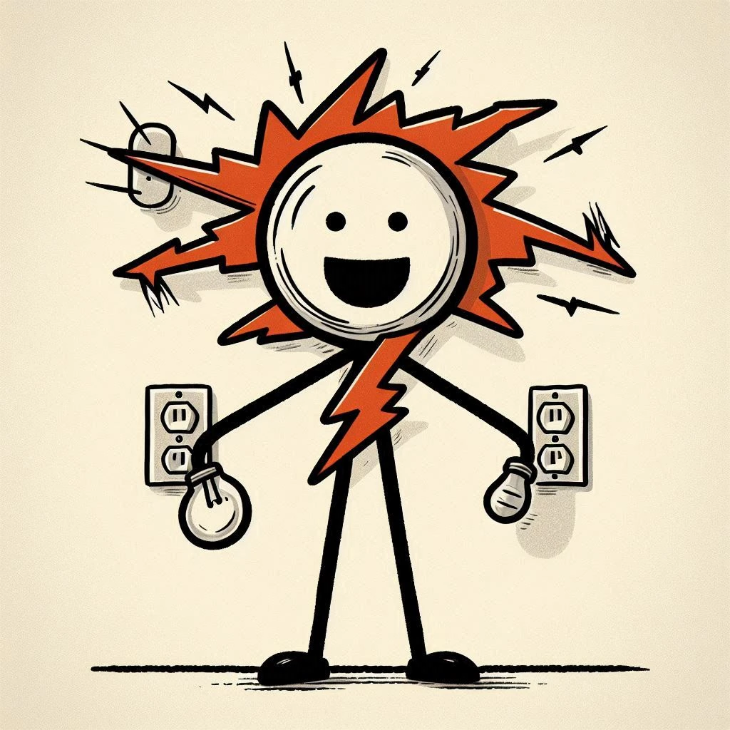 REDDY KILOWATT by mnwachukwu16 (DeviantArt stuff) | Fan art Fun Wiki ...