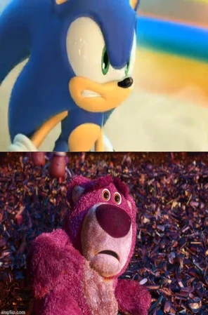 Sonic is angry at Lotso by MaxietheFox2005 (DeviantArt stuff) | Fan art ...