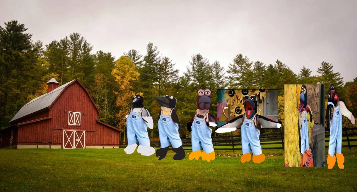 The Muppet Penguins on The Farm | Fan art Fun Wiki | Fandom