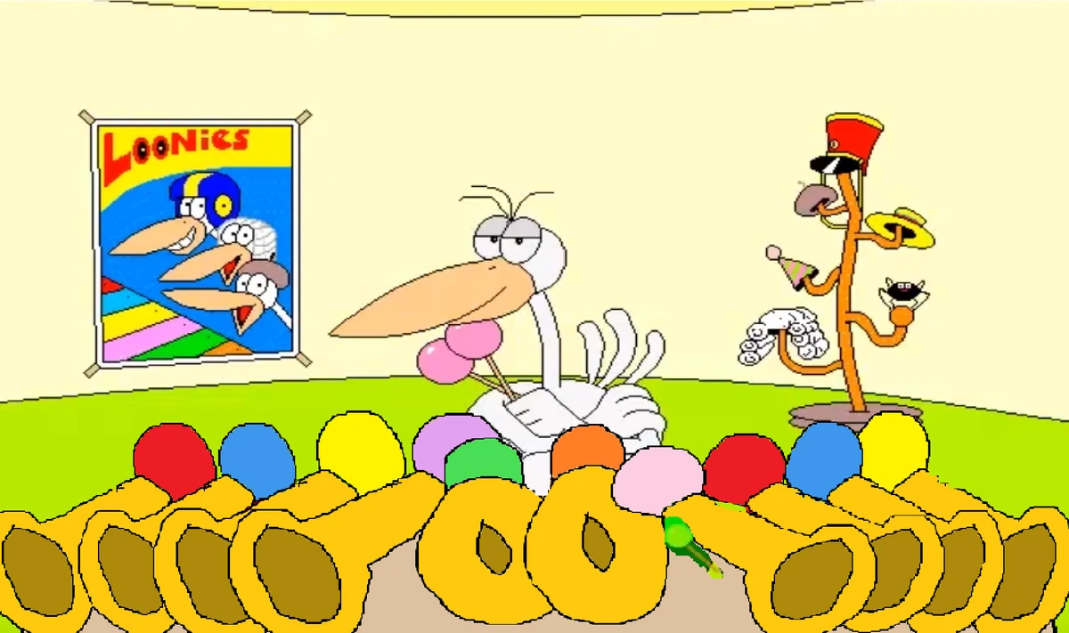 Toony the Loon's bulb horn xylophone (Edmark Wiki stuff) | Fan art Fun ...