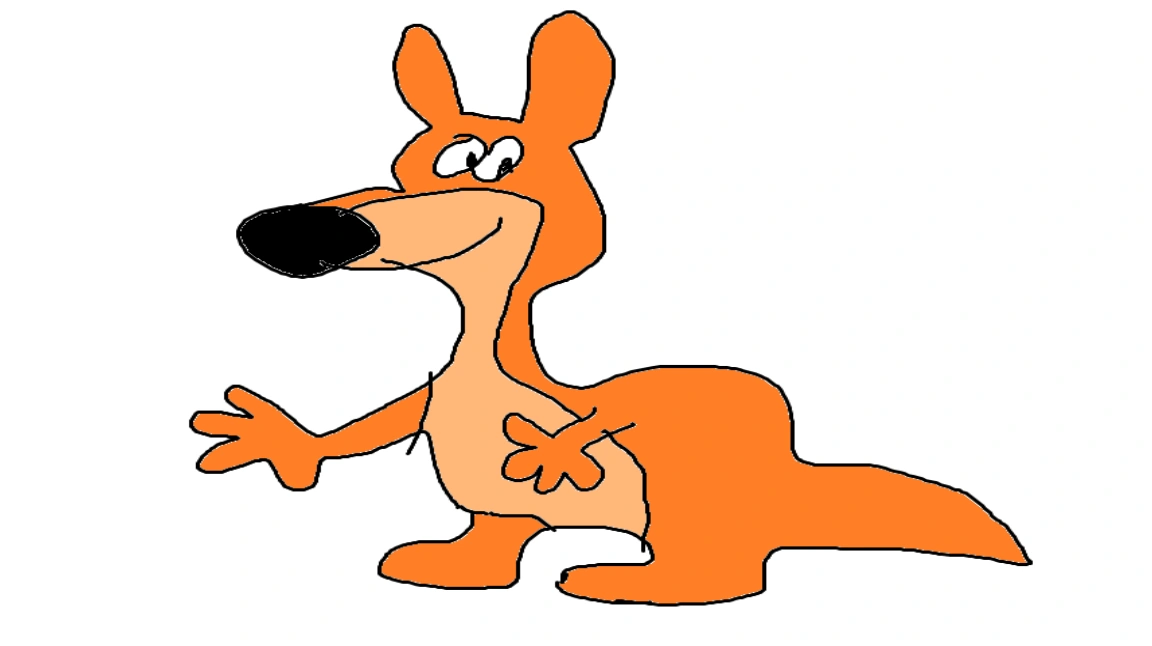 Kangaroo in Gene Deitch Style (DeviantArt stuff) | Fan art Fun Wiki ...
