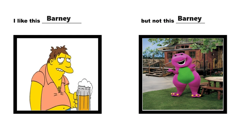 I like this Barney but not this Barney by MaxietheFox2005 (DeviantArt ...
