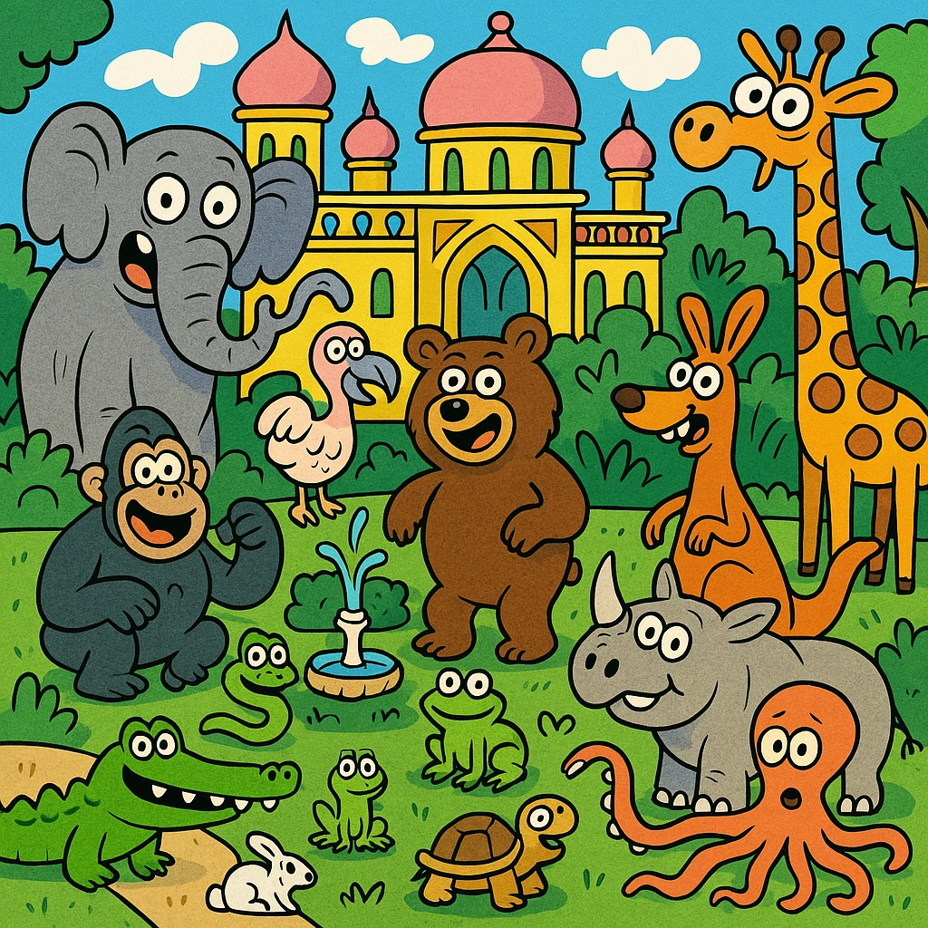 Animal palace garden (Copilot AI stuff) | Fan art Fun Wiki | Fandom