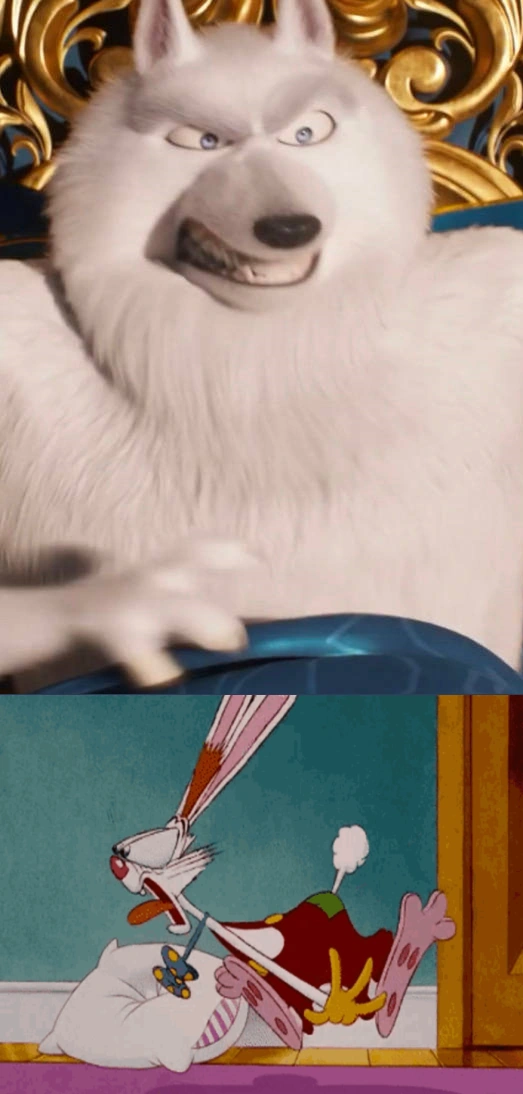 Roger Rabbit is scared of Jimmy Crystal by MaxietheFox2005 (DeviantArt stuff) | Fan art Fun Wiki ...