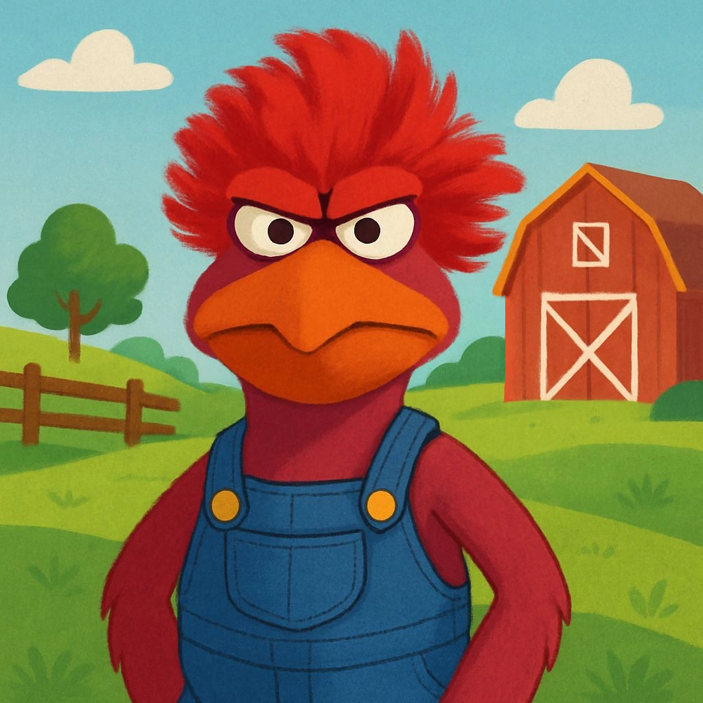 DUKE BIRD WEARS OVERALLS (Playground AI) By mnwachukwu16 (DeviantArt ...