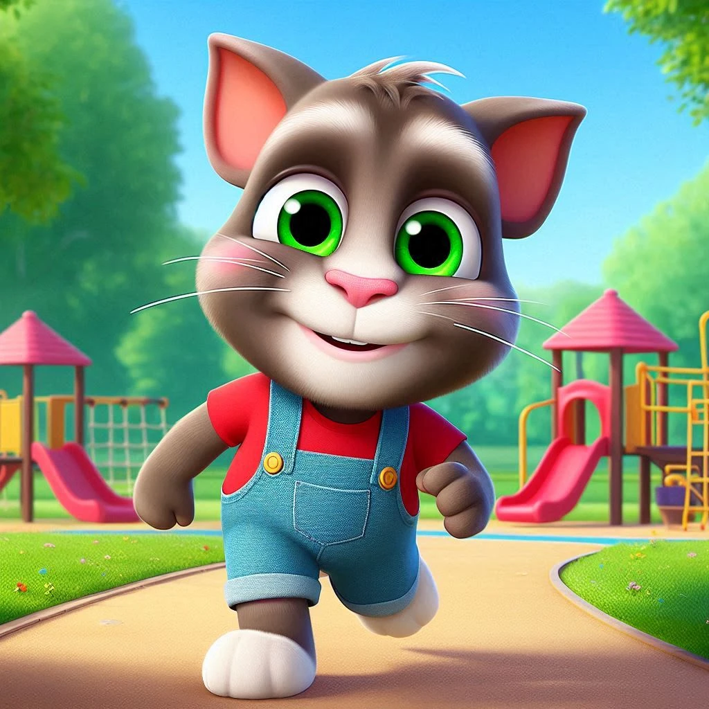 Talking Tom in Toddler version (AI stuff) | Fan art Fun Wiki | Fandom