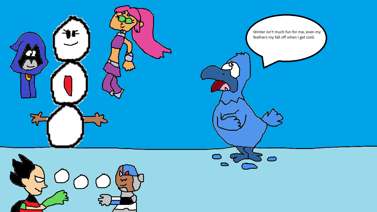 Titans and the Snowy Day by SidabaTheToonLord (DeviantArt stuff) | Fan ...