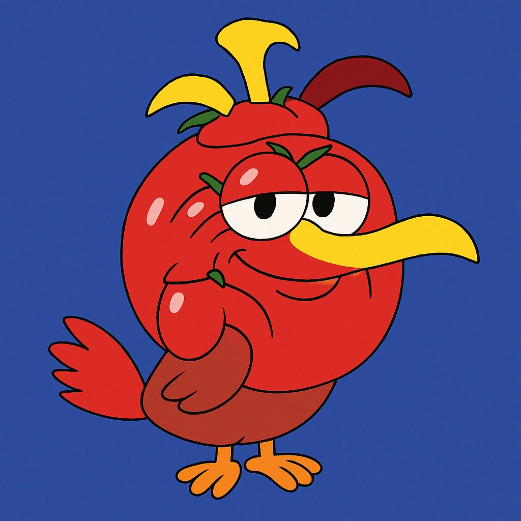 Harvey Bird as Bob the Tomato by syahdanbey (DeviantArt stuff) | Fan ...