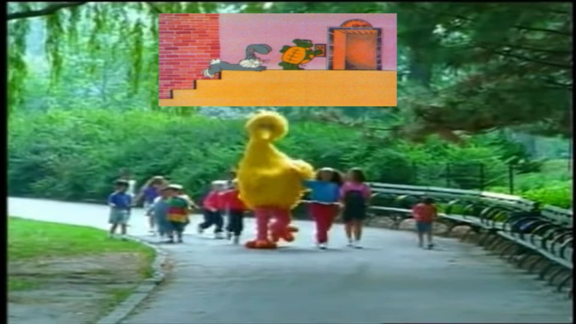 What if The Turtle and the Rabbit 40 stairs skit appeared in Sesame ...