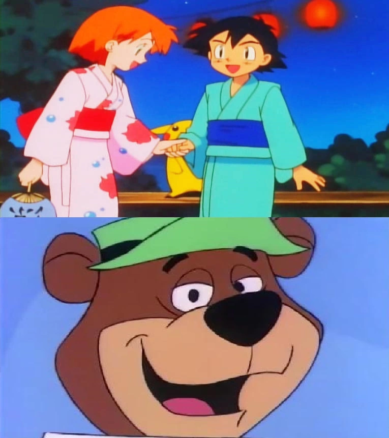 Yogi Bear loves PokeShipping by MaxietheFox2005 (DeviantArt stuff) | Fan art Fun Wiki | Fandom