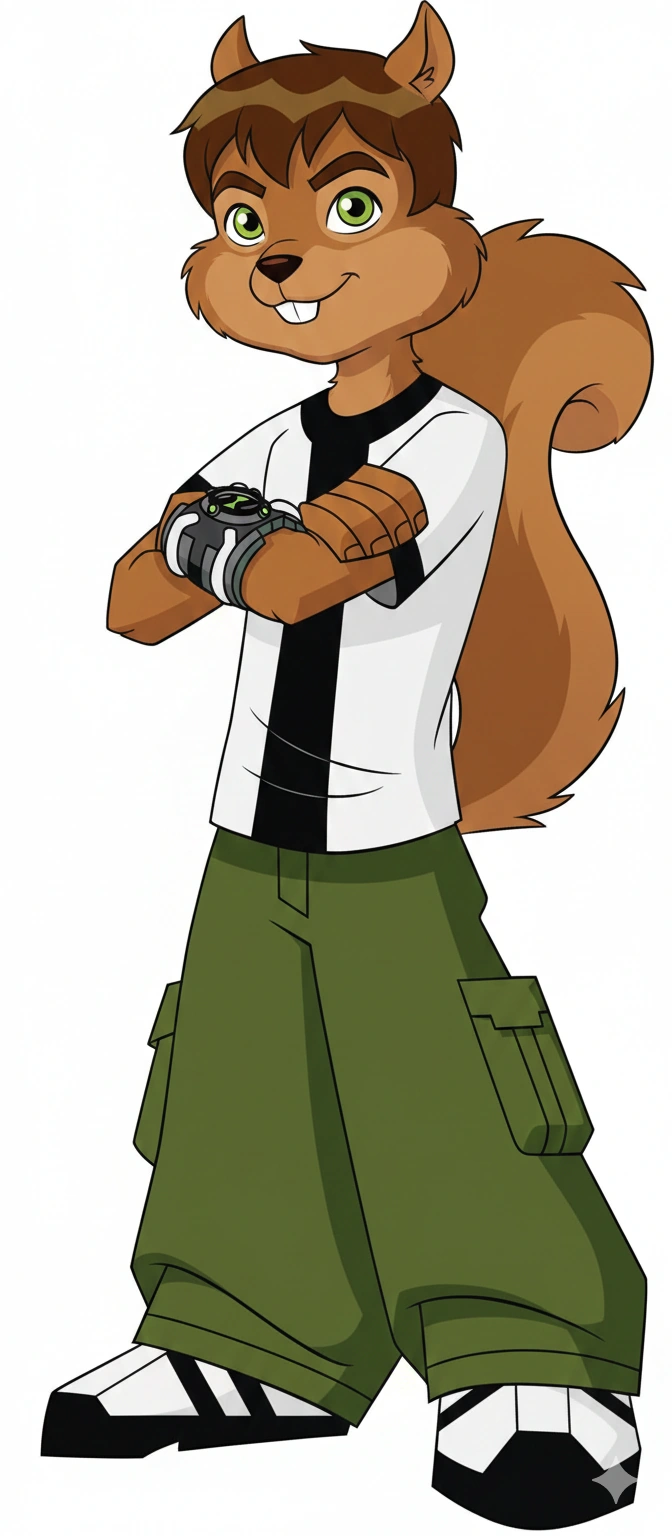 Ben Tennyson Squirrel (Gemini) | Fan art Fun Wiki | Fandom