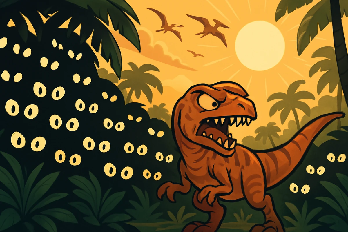 Dinosaur fight of extinction (Copilot AI stuff) | Fan art Fun Wiki | Fandom