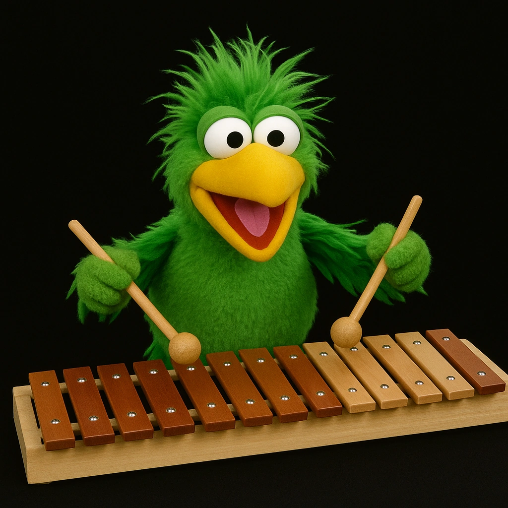 CLYDE BIRD PLAYS THE XYLOPHONE (ChatGPT) By mnwachukwu16 (DeviantArt ...