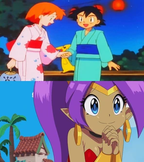 Shantae loves PokeShipping by MaxietheFox2005 (DeviantArt stuff) | Fan art Fun Wiki | Fandom