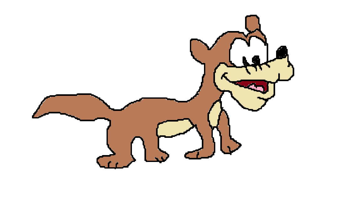 Otter in style of Goofy (art STUFF) | Fan art Fun Wiki | Fandom