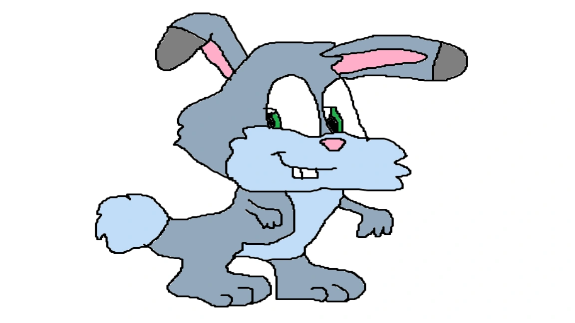 Sonic-styled Jackrabbit (art STUFF) | Fan art Fun Wiki | Fandom