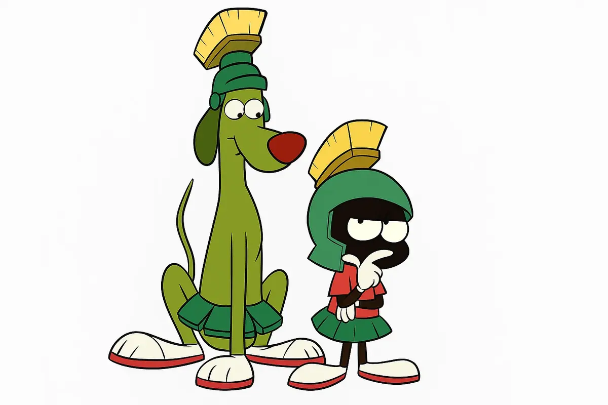 Marvin the Martian and K-9 in Regular Show Style! by mnwachukwu16 (DeviantArt stuff) | Fan art ...