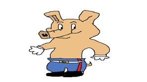 Oscar the Timid Pig (art STUFF) | Fan art Fun Wiki | Fandom