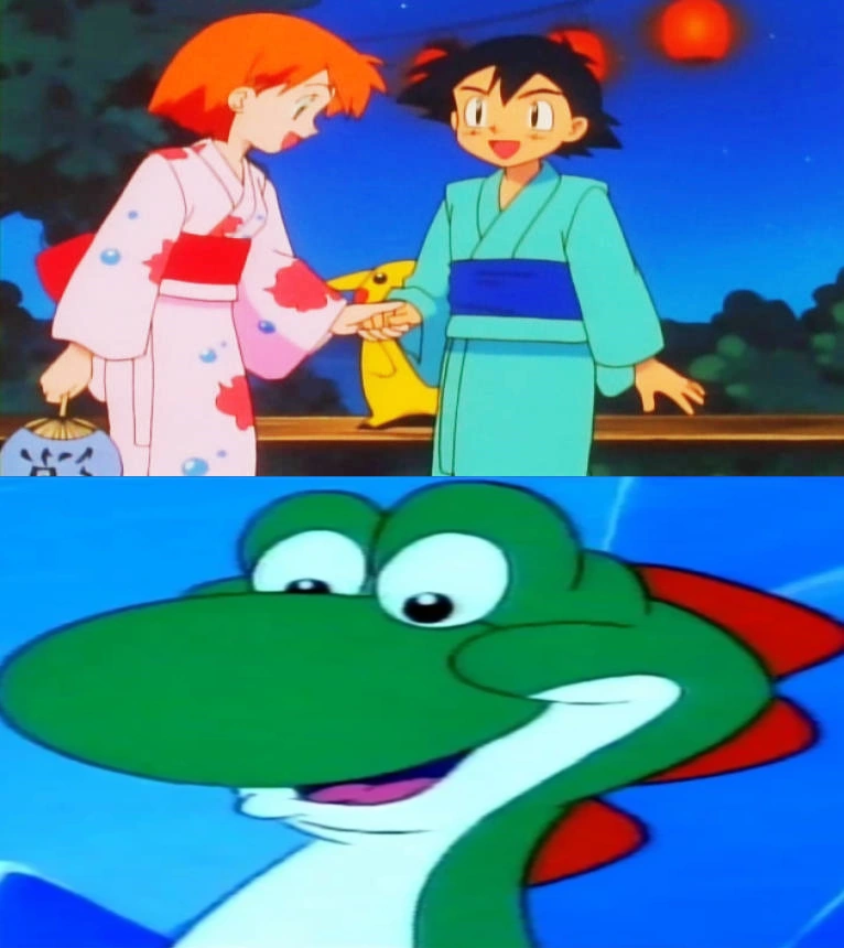 Yoshi loves PokeShipping by MaxietheFox2005 (DeviantArt stuff) | Fan art Fun Wiki | Fandom