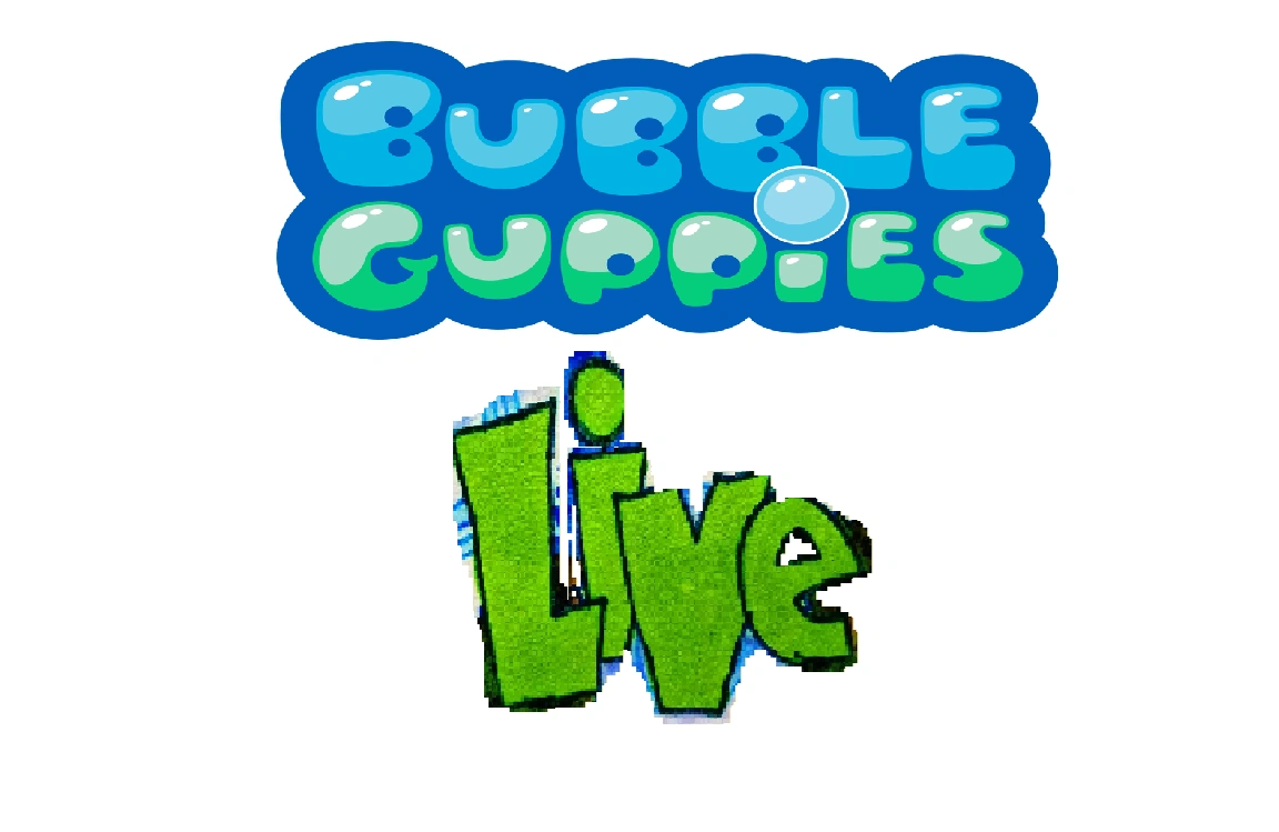 Bubble Guppies LIVE! (logo) By wilduda | Fan art Fun Wiki | Fandom